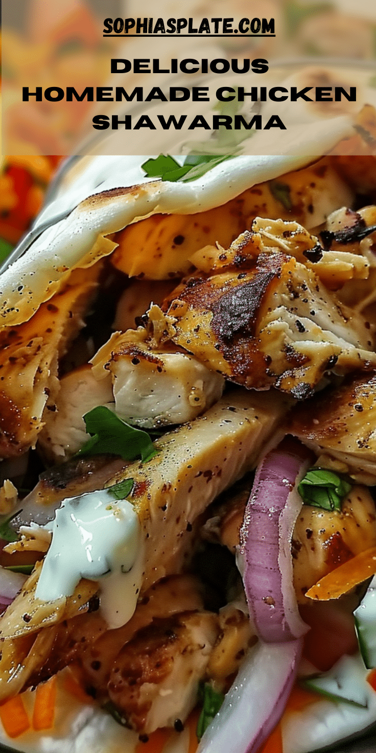Homemade Chicken Shawarma | Sophia's Plate