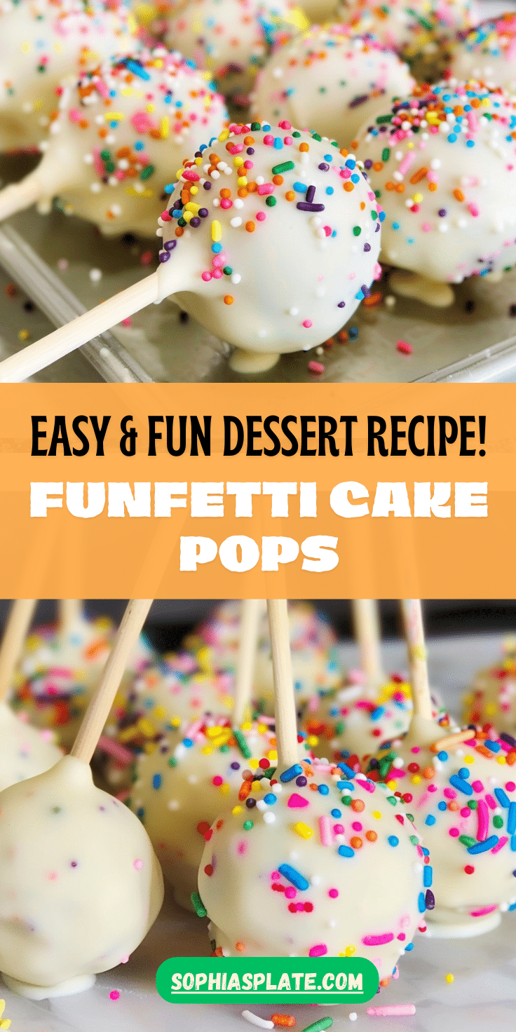 Funfetti Cake Pops for Any Occasion | Sophia's Plate