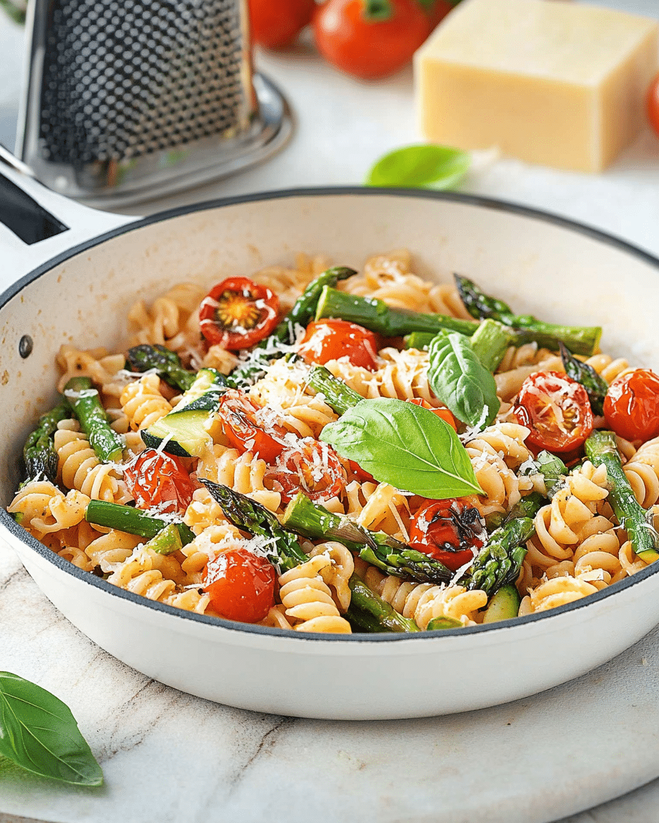 One-Pot Pasta Primavera | Sophia's Plate